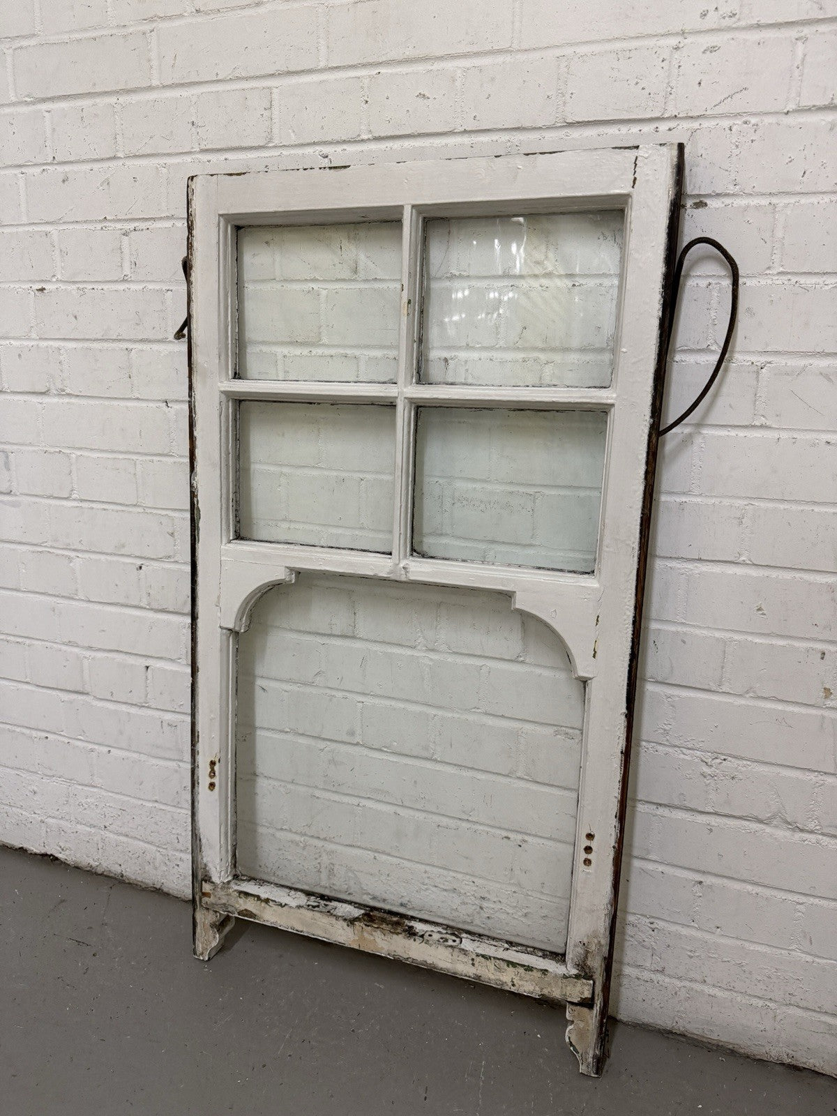 Reclaimed Old Edwardian Panel Wooden Sash Window 570mm x 1045 Or 955mm ...