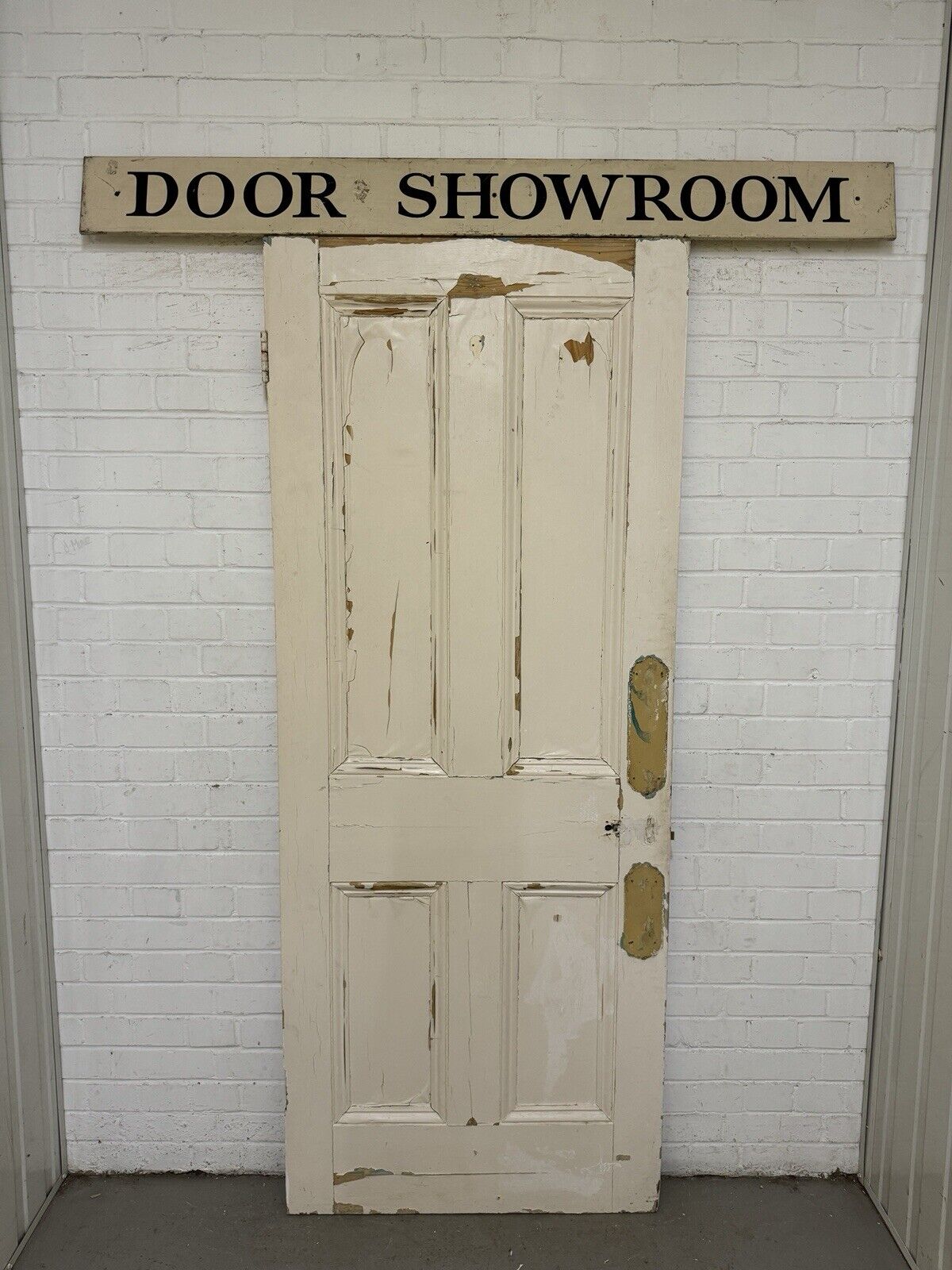 Reclaimed Vintage Old Victorian Pine Internal 4 panel Door 2015 x 810m ...