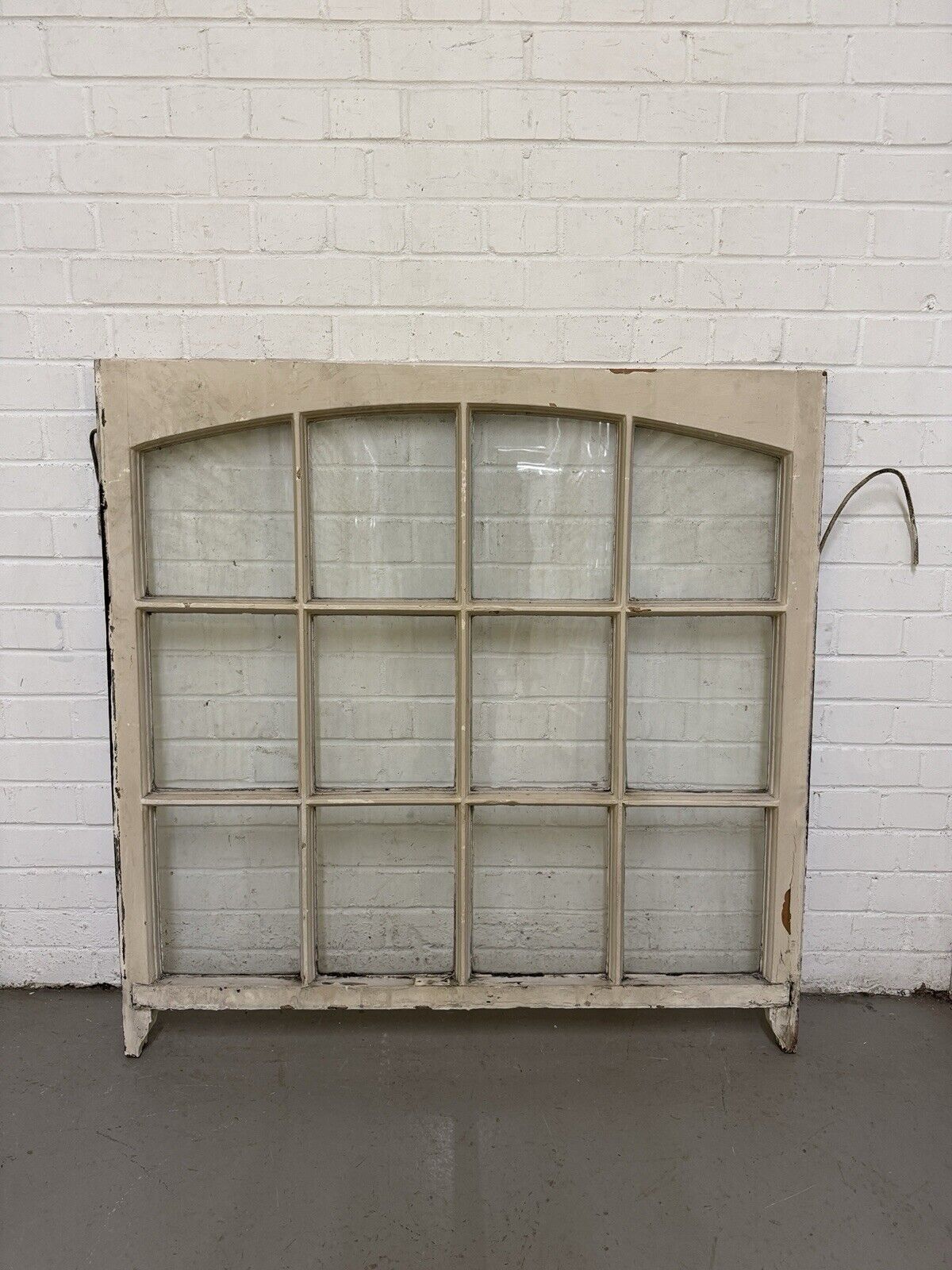 Reclaimed Old Georgian Edwardian Arch Sash Wooden Window 1077 x 1080mm ...