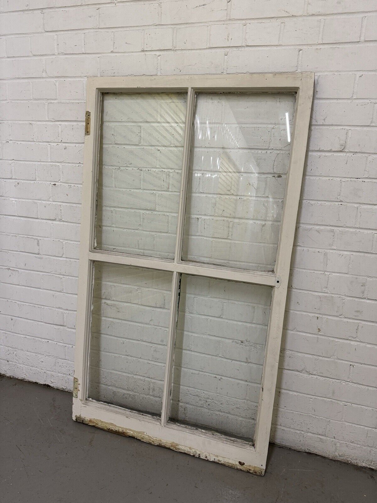 Reclaimed Georgian 4 Panel Wooden Panel Window 1300 x 760mm – Reclaimed ...