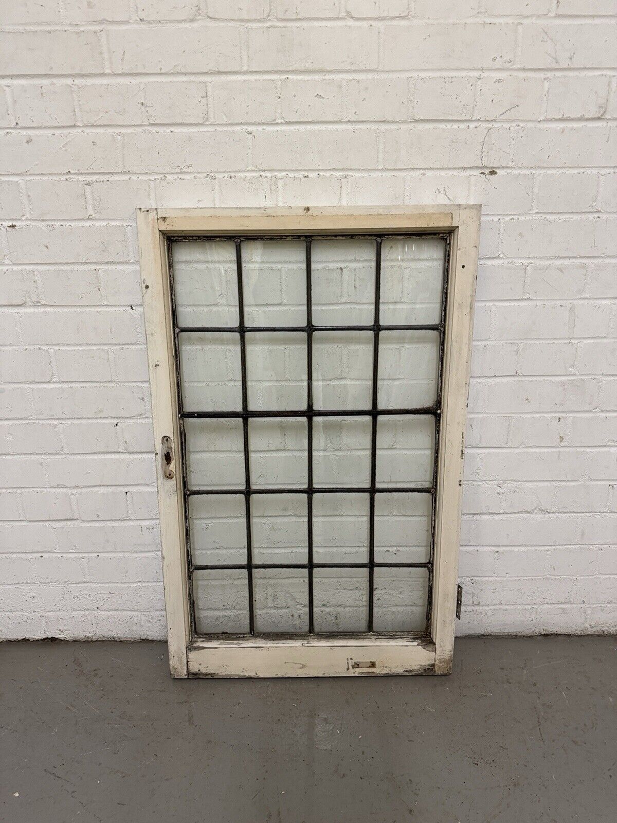 Reclaimed Old Leaded Light Panel Wooden Window 603 x 950mm – Reclaimed ...