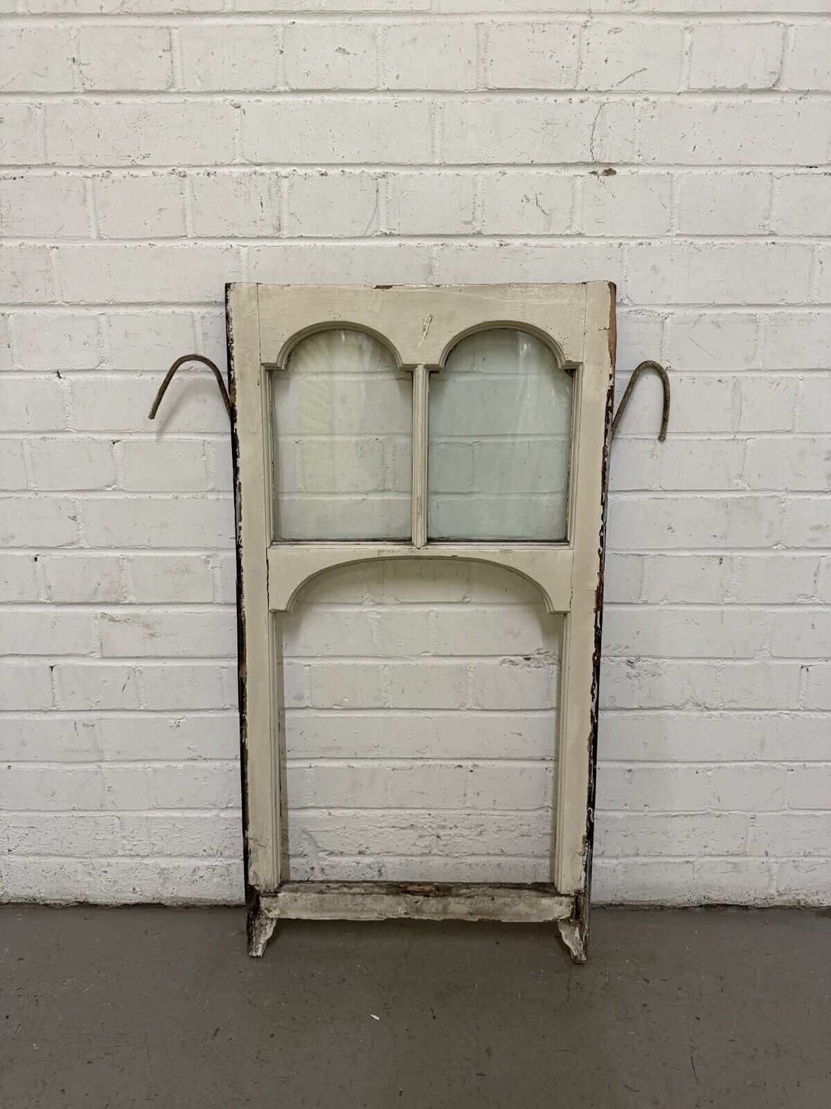 Reclaimed Old Edwardian Arch Sash Wooden Window 805 x 455mm – Reclaimed ...