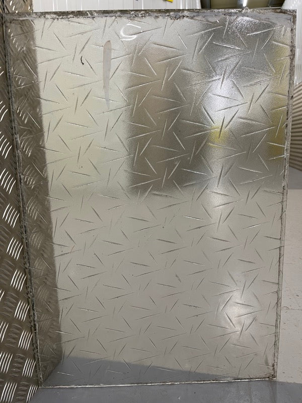 Reclaimed Old Embossed Textured Glass Cast Glass Size 48cm x 69cm ...