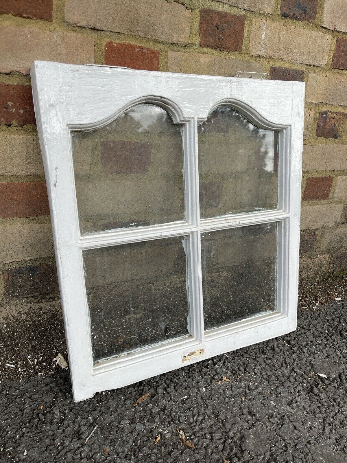 Reclaimed Old Edwardian Arch Sash Wooden Window 550 x 520mm – Reclaimed ...