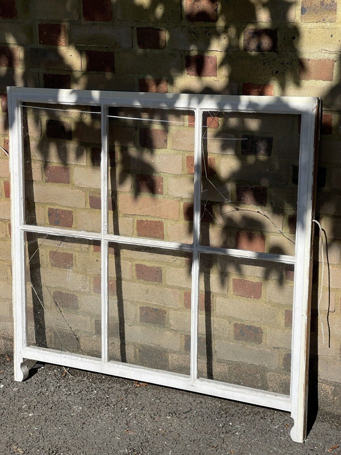 Reclaimed Old Georgian 6 Panel Wooden Window 1060 x 1025mm – Reclaimed ...