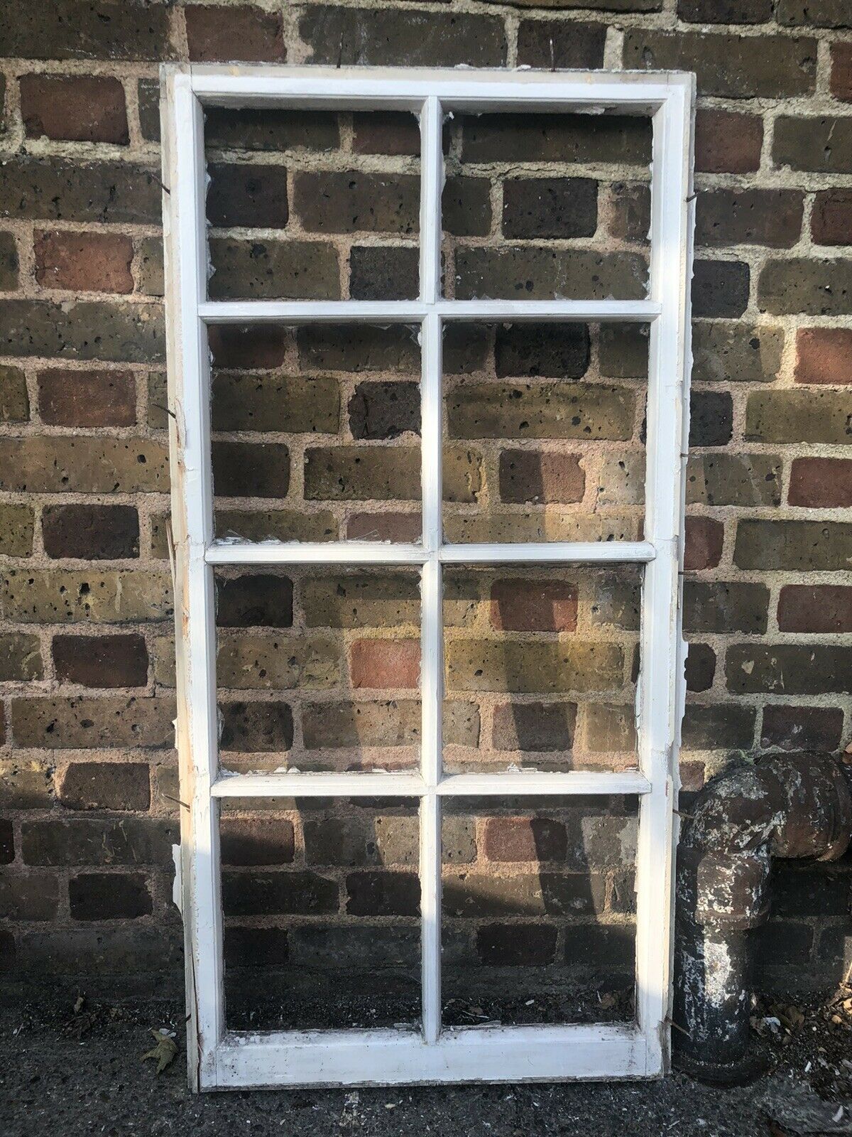Modern Georgian 8 Panel Wooden Window NO GLASS Within Panels ...