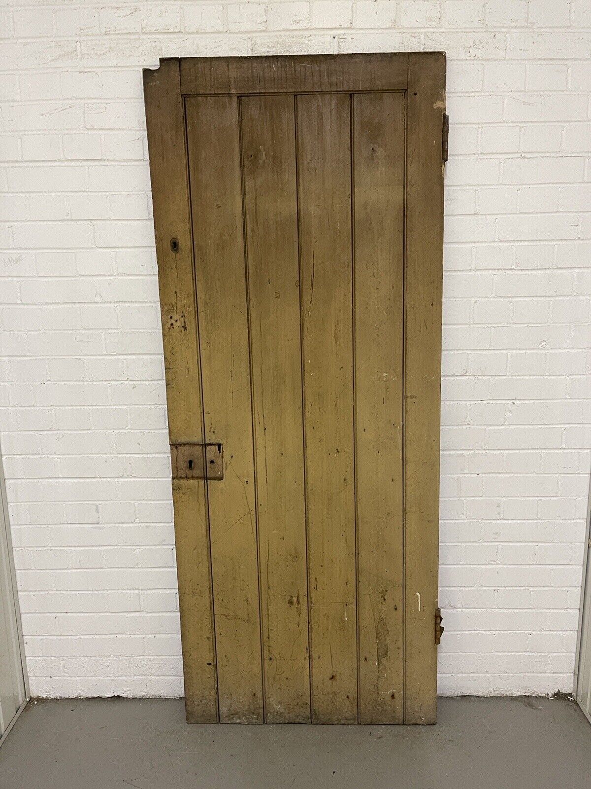 Reclaimed Victorian Edwardian Internal Door or Barn door 1910 x 785mm ...