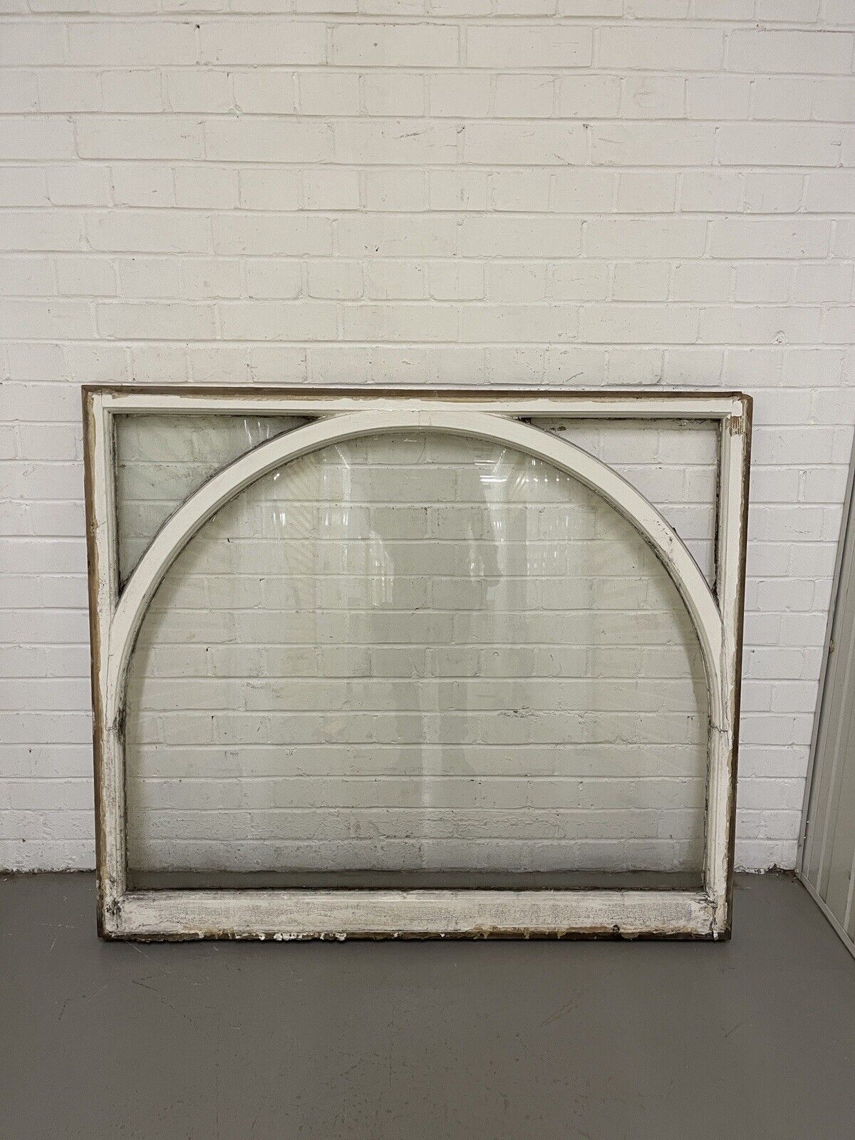 Reclaimed Old Edwardian Arch Wooden Sash Window 1255 x 1080mm ...