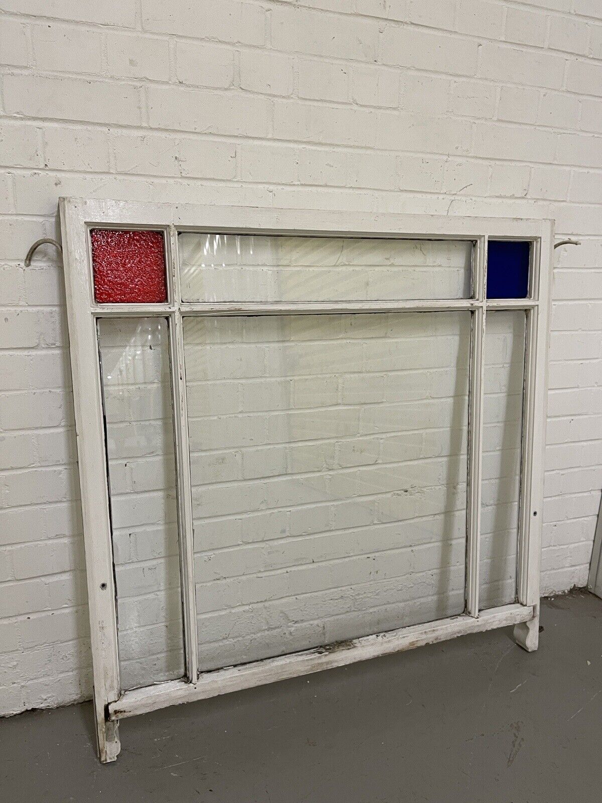 Reclaimed Old Edwardian 6 Panel Wooden Panel Sash Window 1040 x 1040mm ...